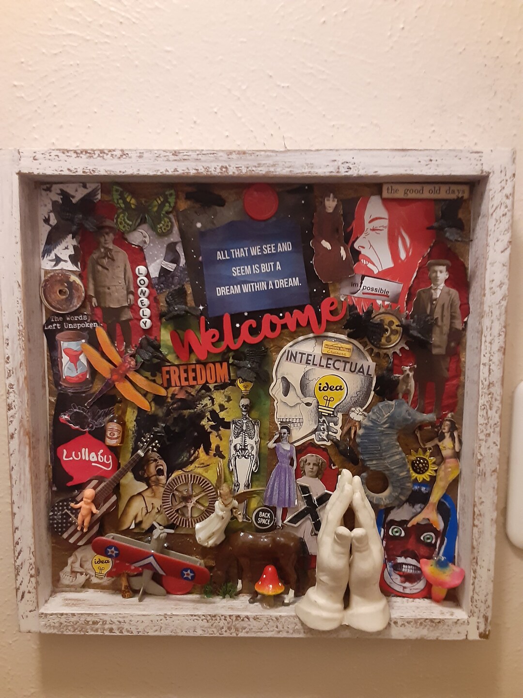 Dream Collage Made With Many 3D Elements - Etsy