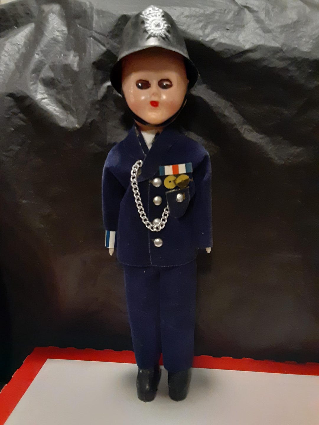 Vintage British Policeman Doll - Etsy