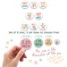 Positive Thinking Pin Back Buttons. Set of 8. 3 Pin Sizes to Choose ...