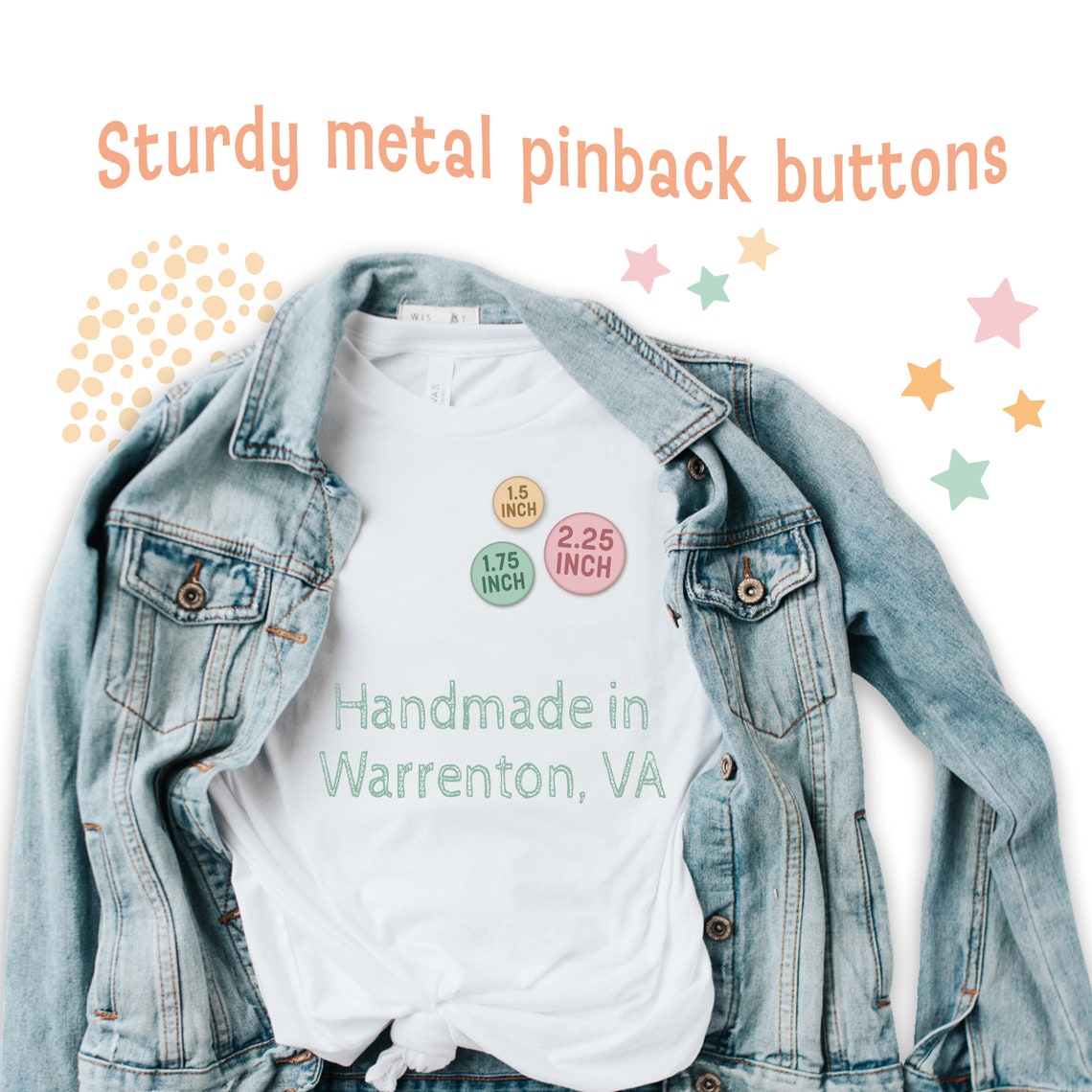 Positive Reward Pin Back Buttons. Set of 10. 3 Pin Sizes to Choose From ...