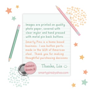 Conference STAFF Navy Blue Pin Back Buttons. Set of 10. 2.25 Inch Pins ...