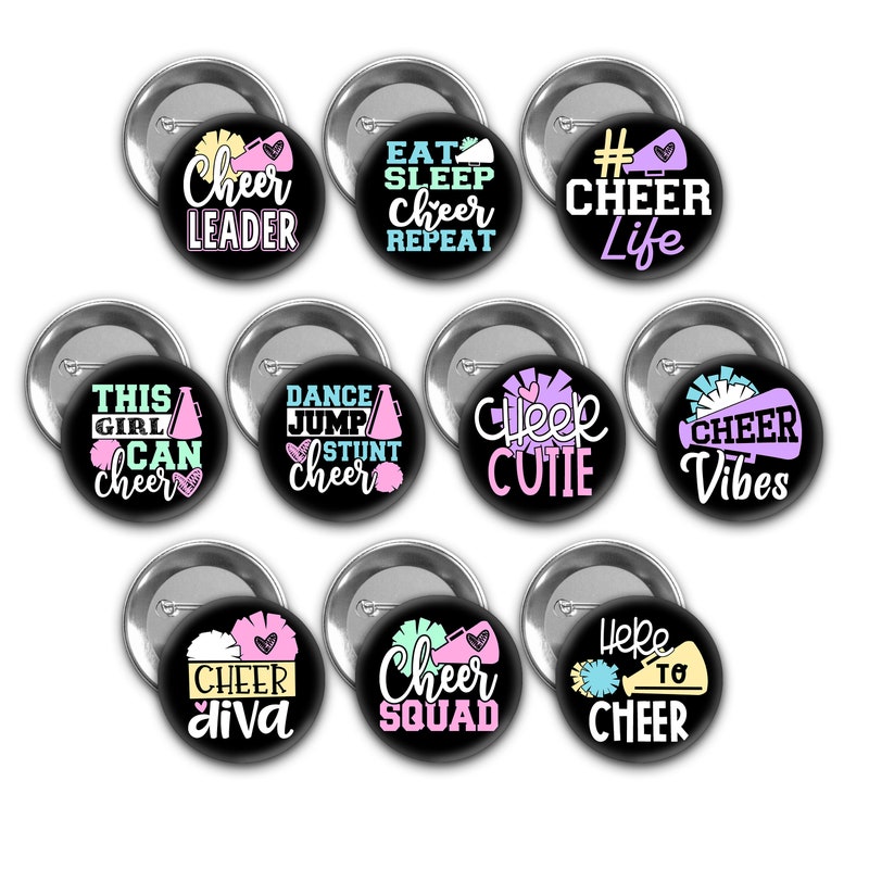 Cheerleading Pins - Etsy