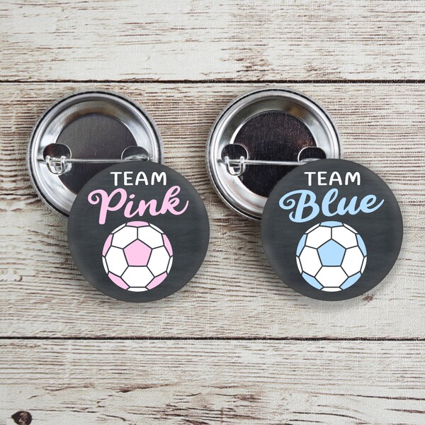 Gender Reveal Pins - Etsy