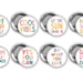 Positive Thinking Pin Back Buttons. Set of 8. 3 Pin Sizes to Choose ...