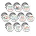 Positive Thinking Pin Back Buttons. Set of 8. 3 Pin Sizes to Choose ...
