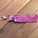 Personalized Name Tag Personalized Name Keychain | Etsy