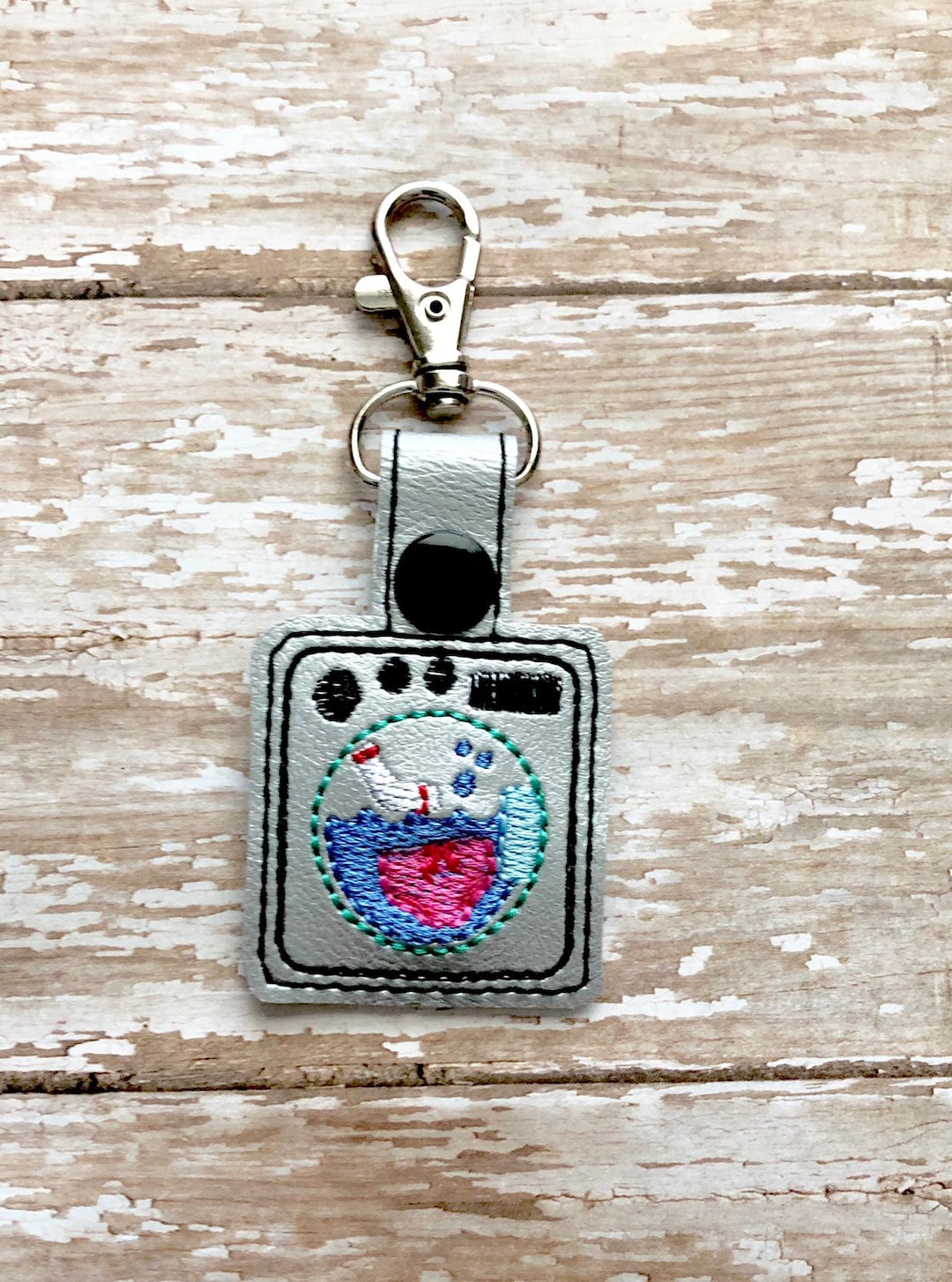 Washing Machine Keychain, Laundry Room Keychain, Laundry Bag Tag ...