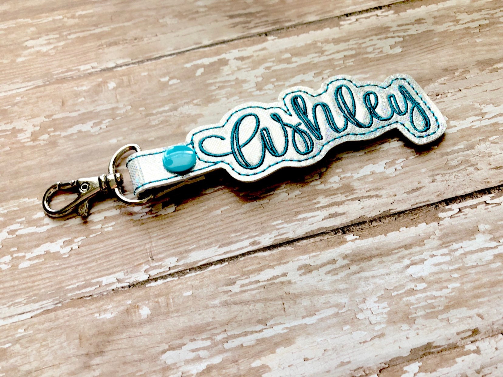 Personalized Name Tag Personalized Name Keychain | Etsy