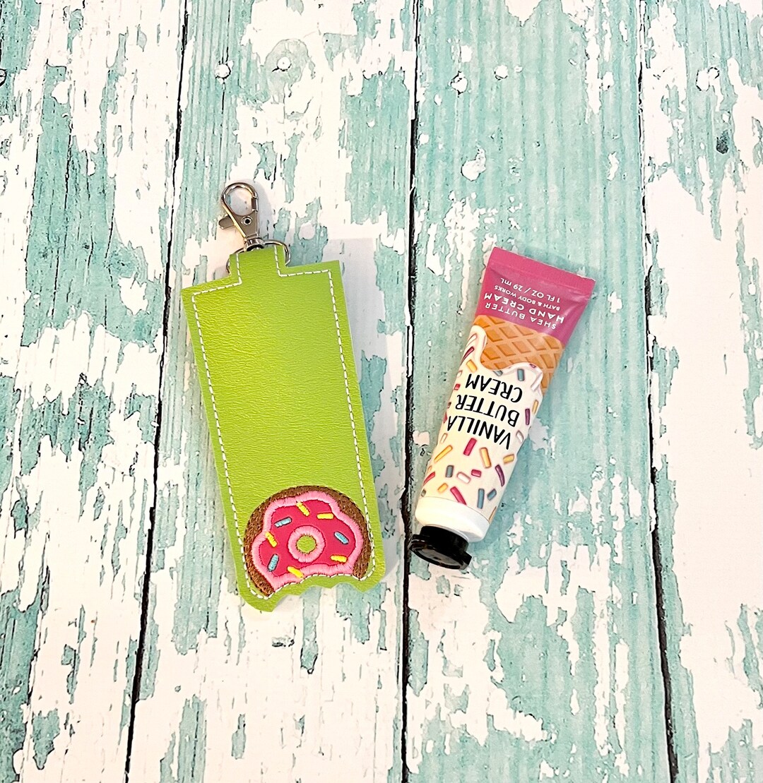 Donut Hand Lotion Holder, Hand Cream Holder, Sprinkle Donut Pouch, Hand ...