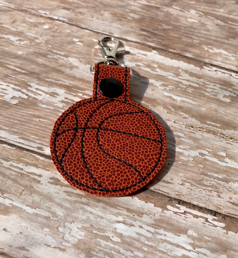 Basketball Keychain Basketball Team Gift Basketball Key Fob | Etsy