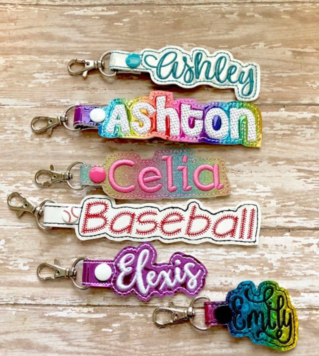 Personalized Name Tag, Personalized Name Keychain, Personalized Name ...