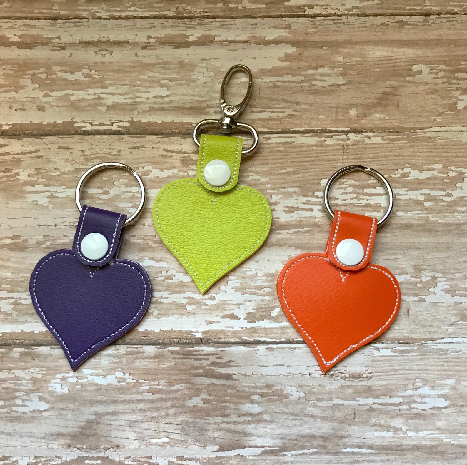 Heart Quarter Holder Quarter Keychain Personalized Key - Etsy