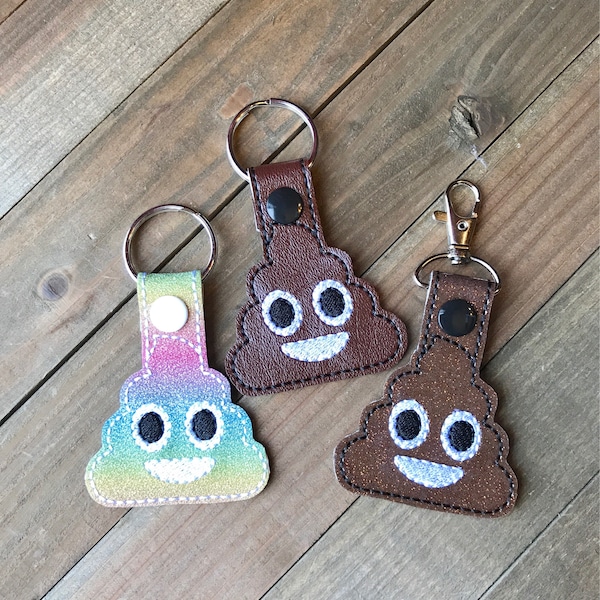 Poop Keychain - Etsy