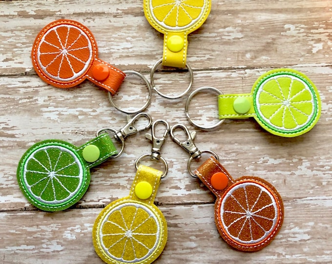 Fruit Key Chain - Etsy