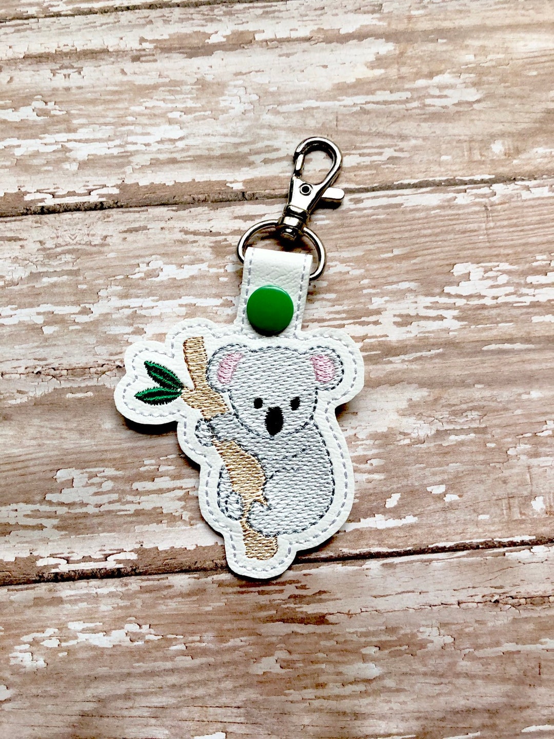 Koala Keychain, Koala Key Chain, Koala Bear Keychain, Koala Key Fob ...