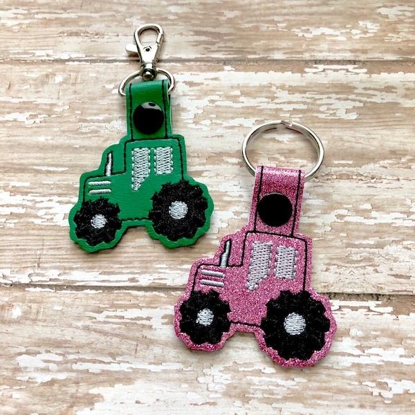 Tractor Keychain - Etsy