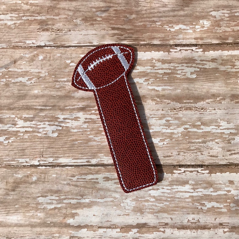 Embroidered Football - Etsy