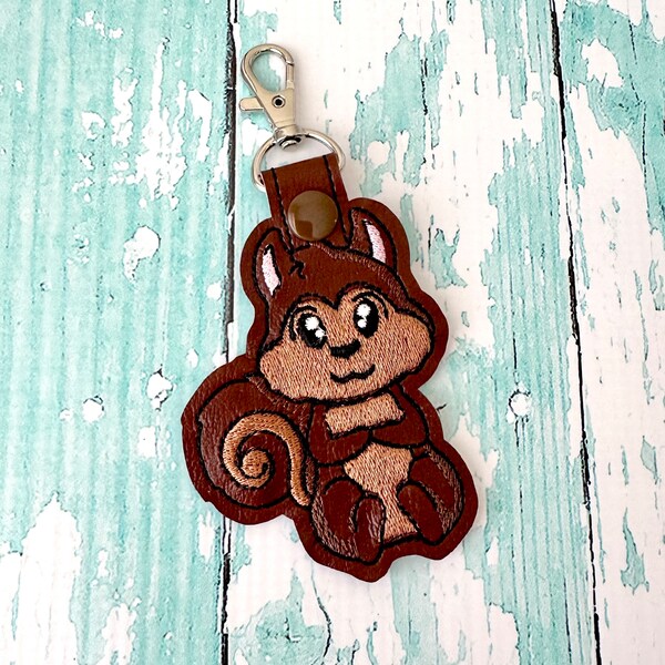 Squirrel Key Chain - Etsy