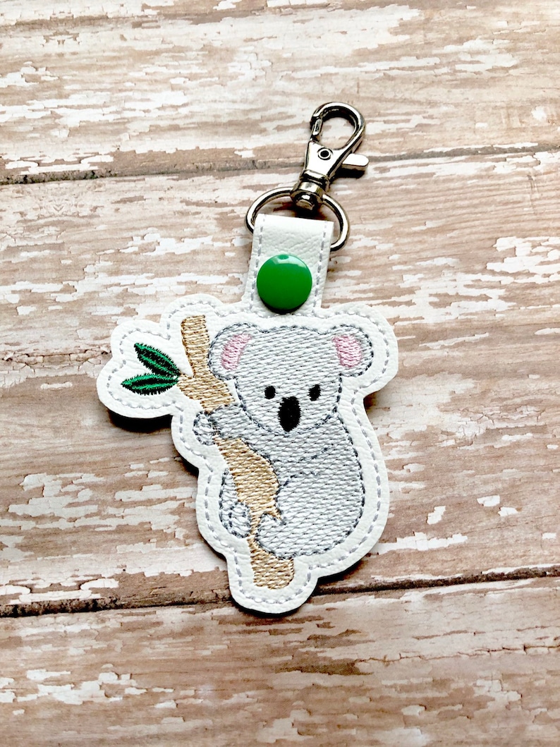Koala Keychain Koala Key Chain Koala Bear Keychain Koala - Etsy