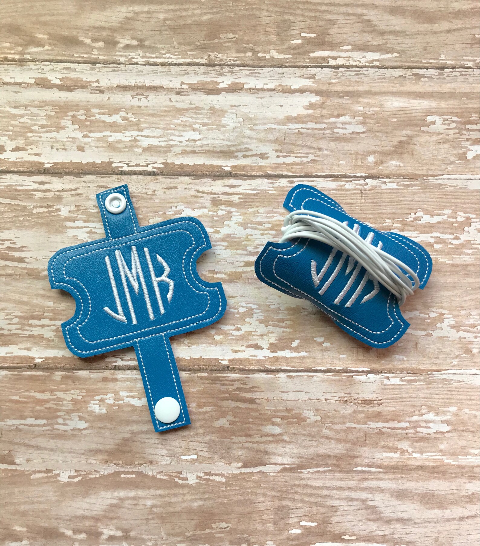 Personalized Ear Bud Holder Earbud Holder Ear Bud Wrap - Etsy