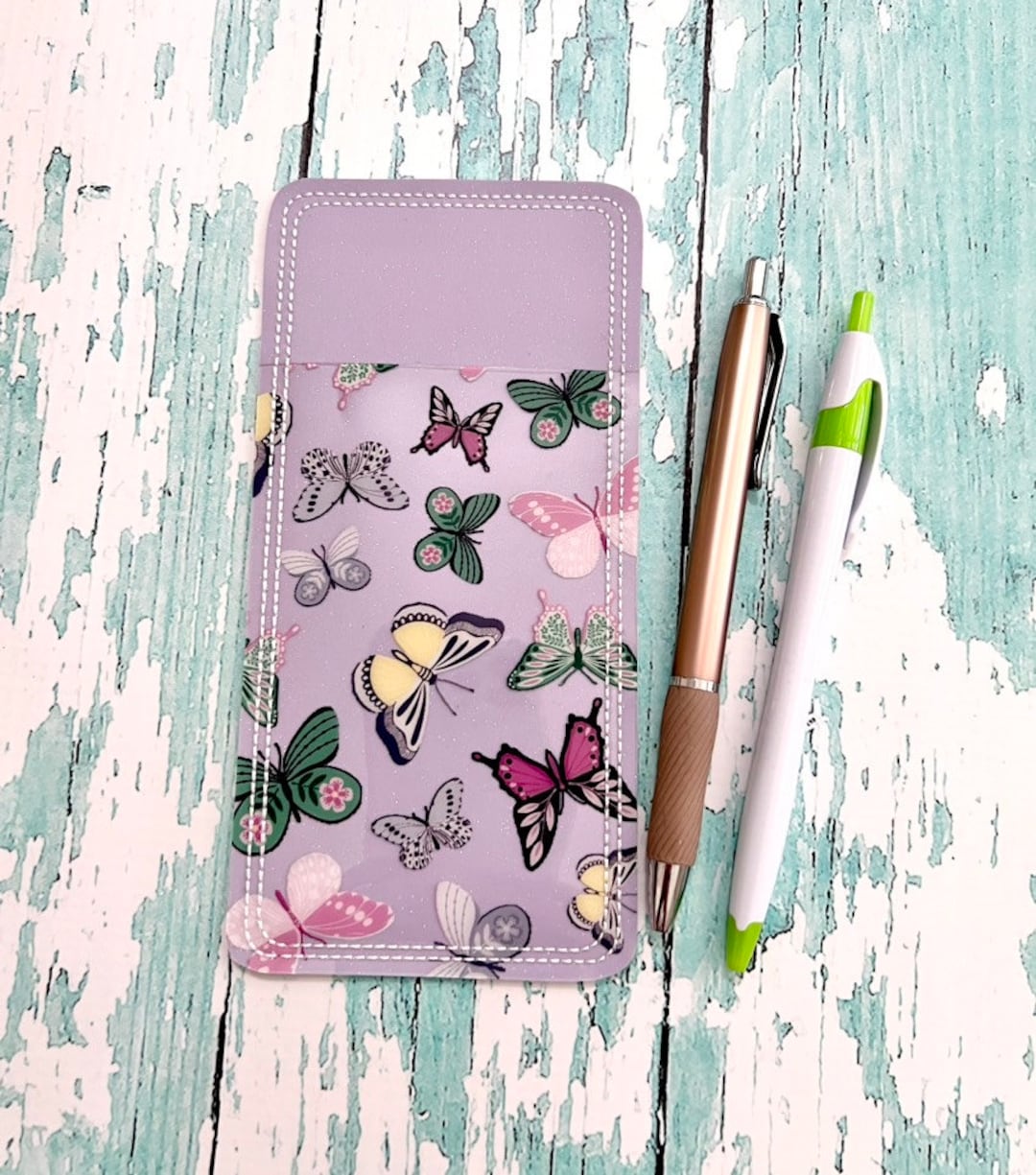 Pen Holder Pouch, Pen or Pencil Sleeve, Purse or Backback Pen or Pencil ...