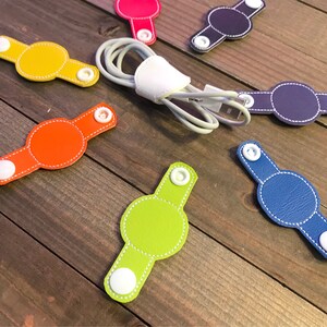 Round Cord Organizer, Cord Wrap, Device Cord Wrap, Power Cord Wrap ...