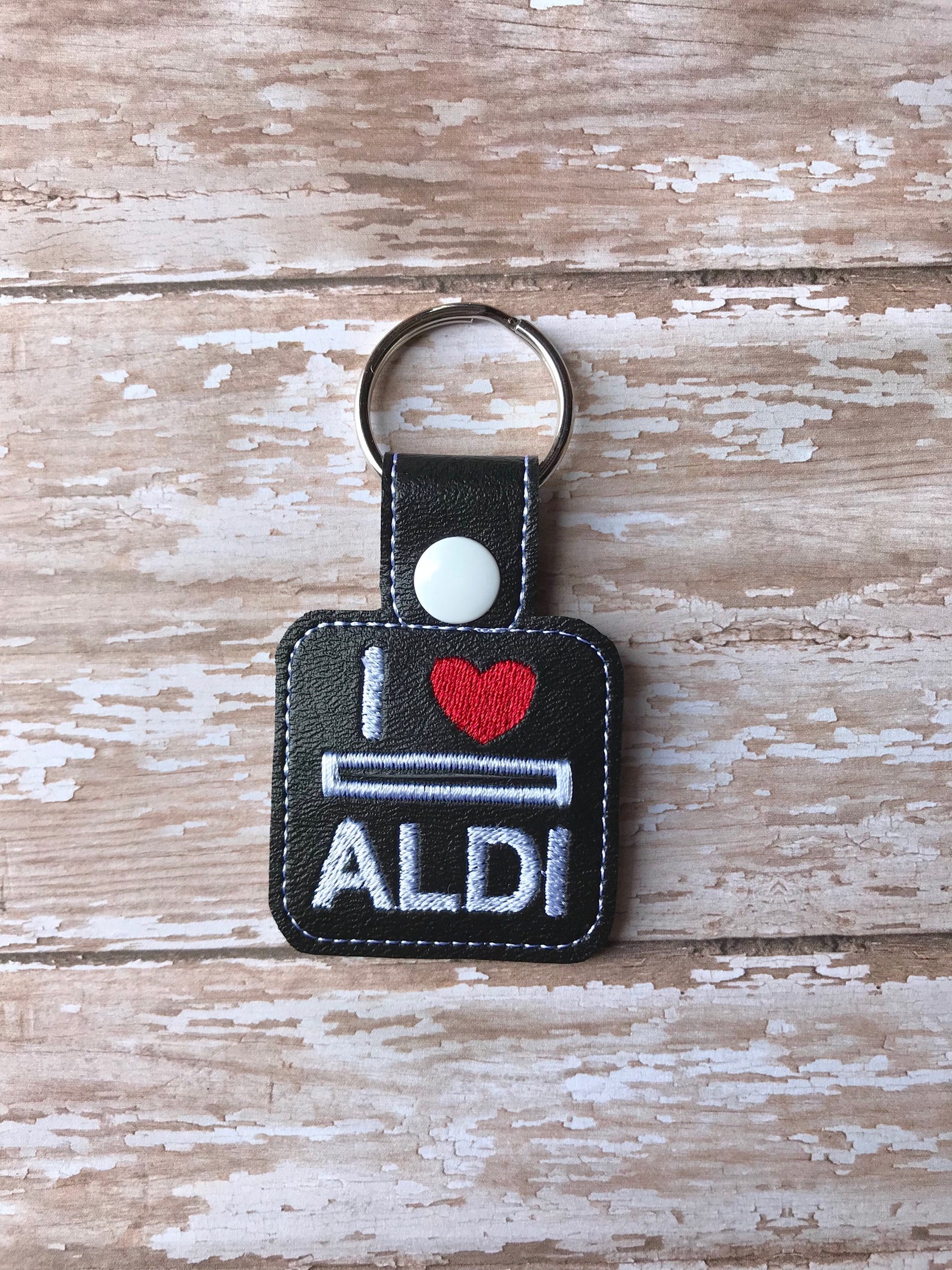 Aldi Quarter Holder Aldi Keychain Aldi Key Chain Aldi - Etsy