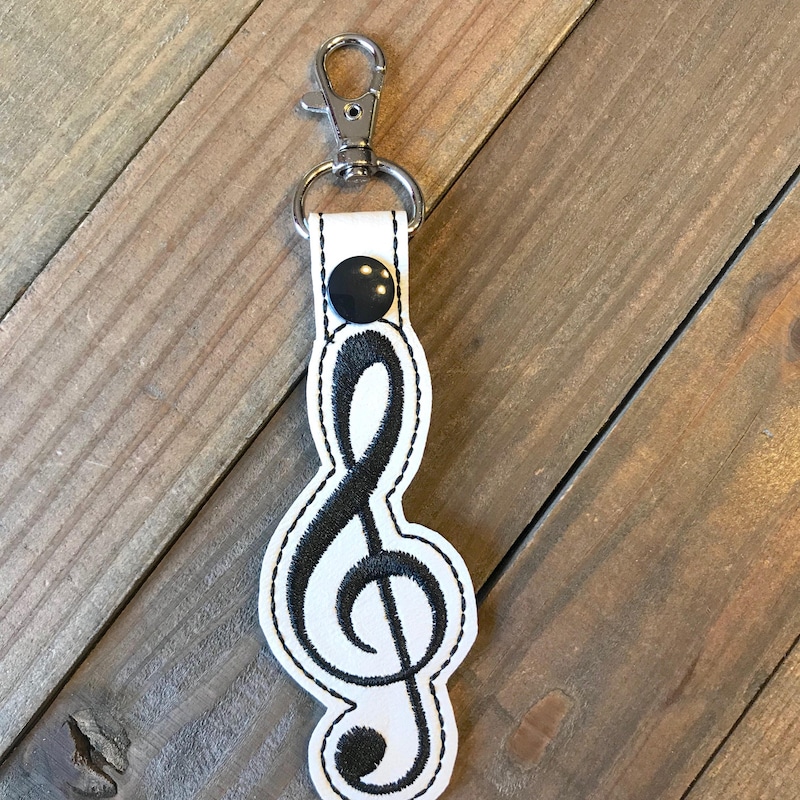 Music Keychain - Etsy