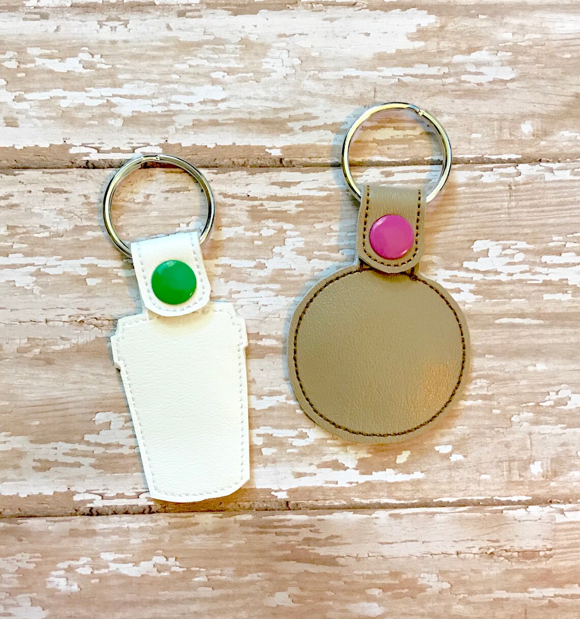 Best Friends Keychain Coffee and Donut BFF Key Fob Best | Etsy