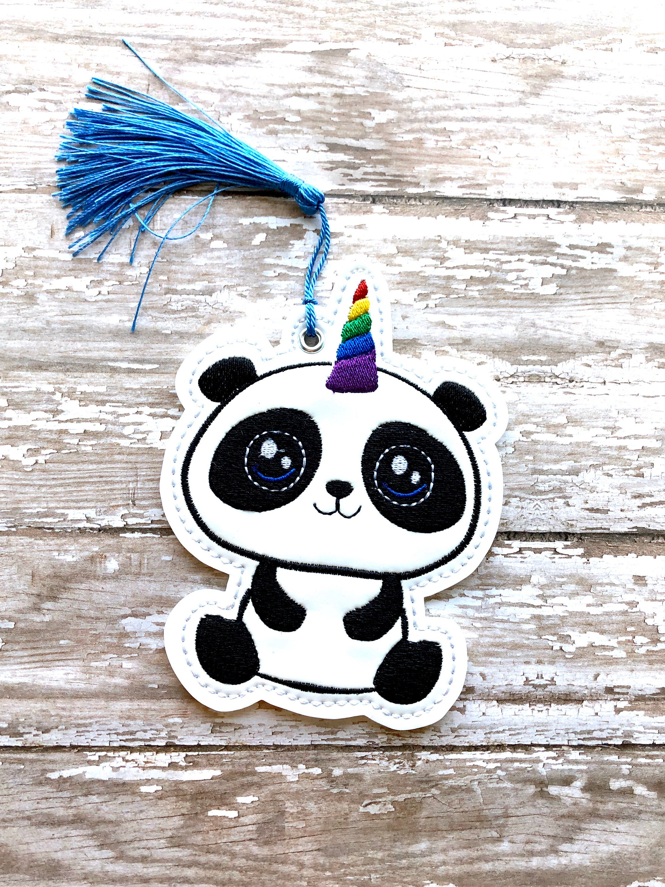 Pandacorn Bookmark Panda Book Mark Panda Page Holder | Etsy