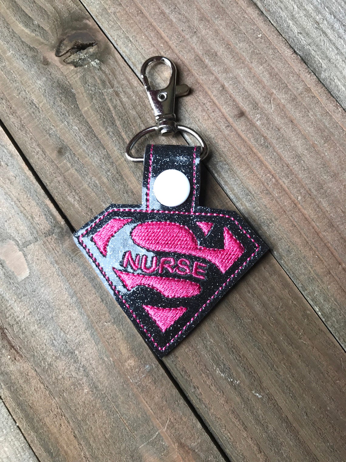 Nurse Keychain Super Nurse Key chain Super Nurse Zipper | Etsy