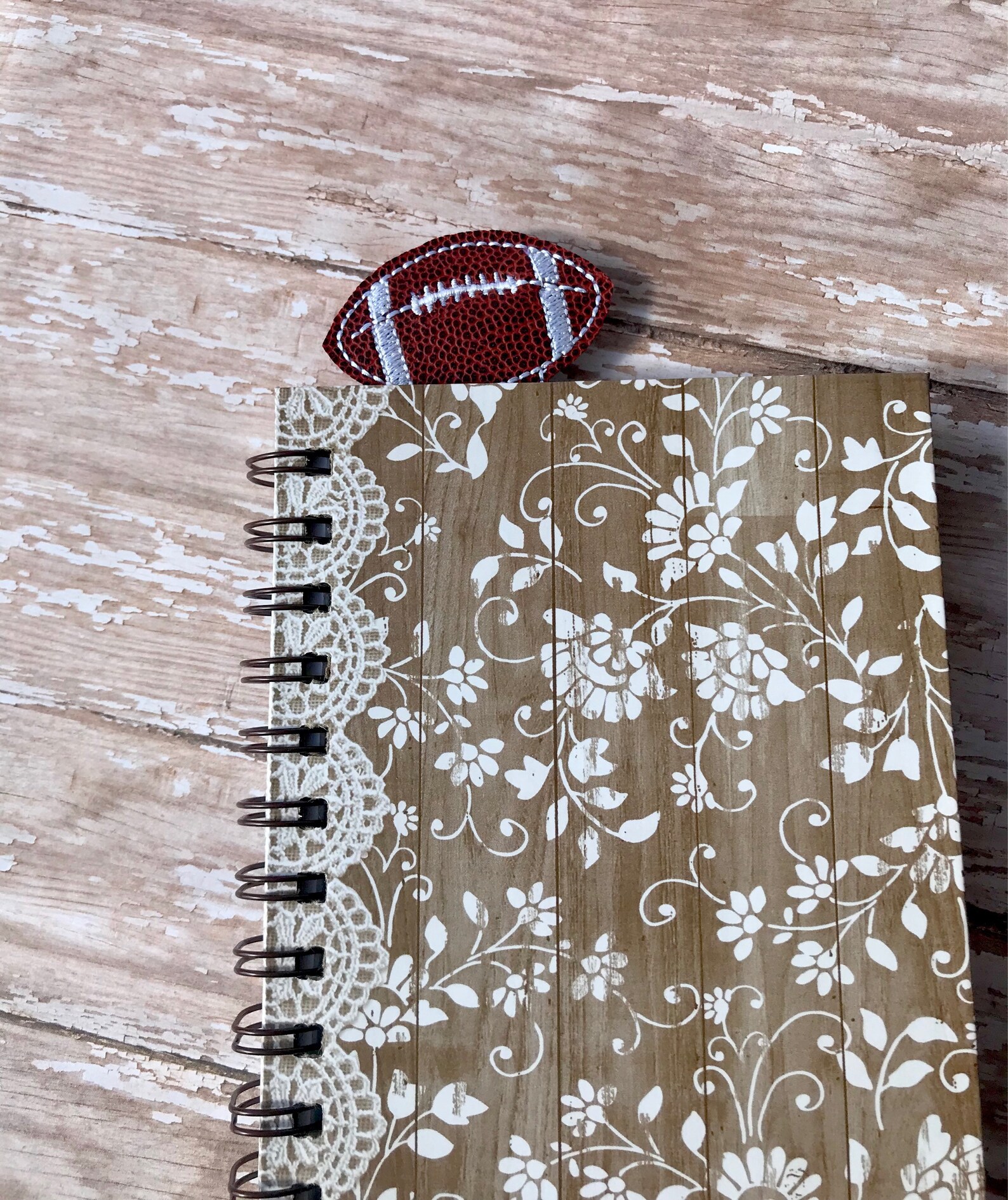 Football Bookmark Football Book Mark Football Page Holder - Etsy