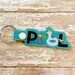 Pool Key Keychain, Pool Key Key Chain, Pool Key Snap Tab, Pool Key ...