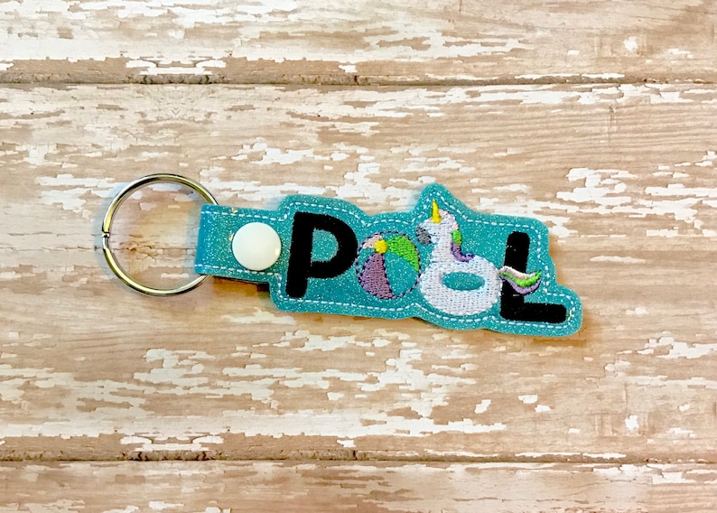 Pool Key Keychain Pool Key Key Chain Pool Key Snap Tab Pool | Etsy