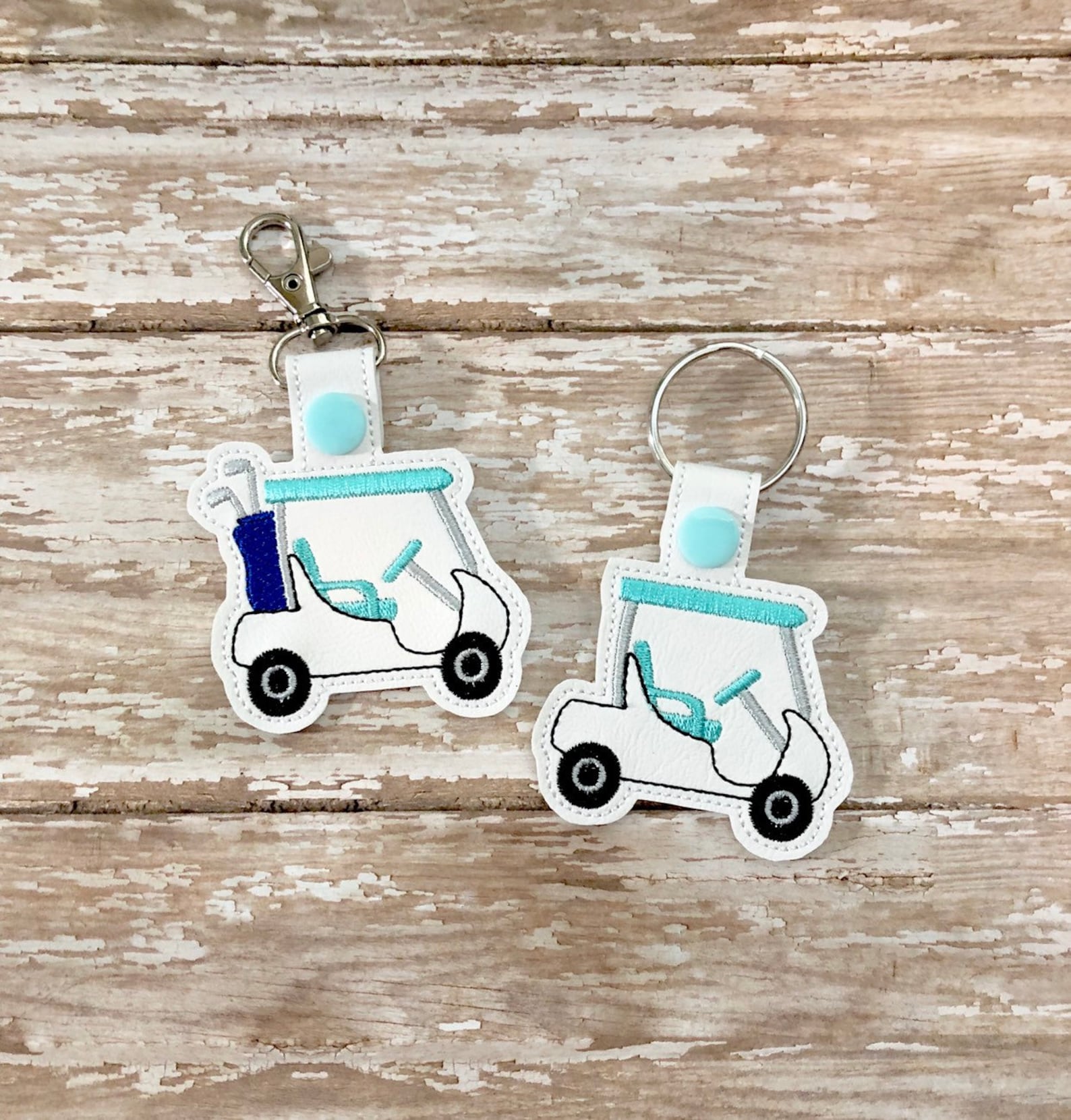 Golf Cart Keychain Golf Cart Gift Keychain Golf Cart Golf - Etsy