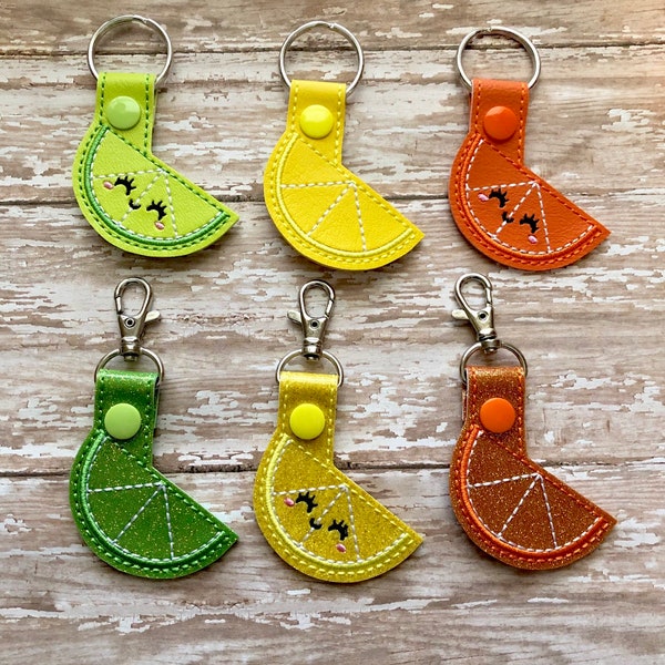 Lime Green Keychain - Etsy