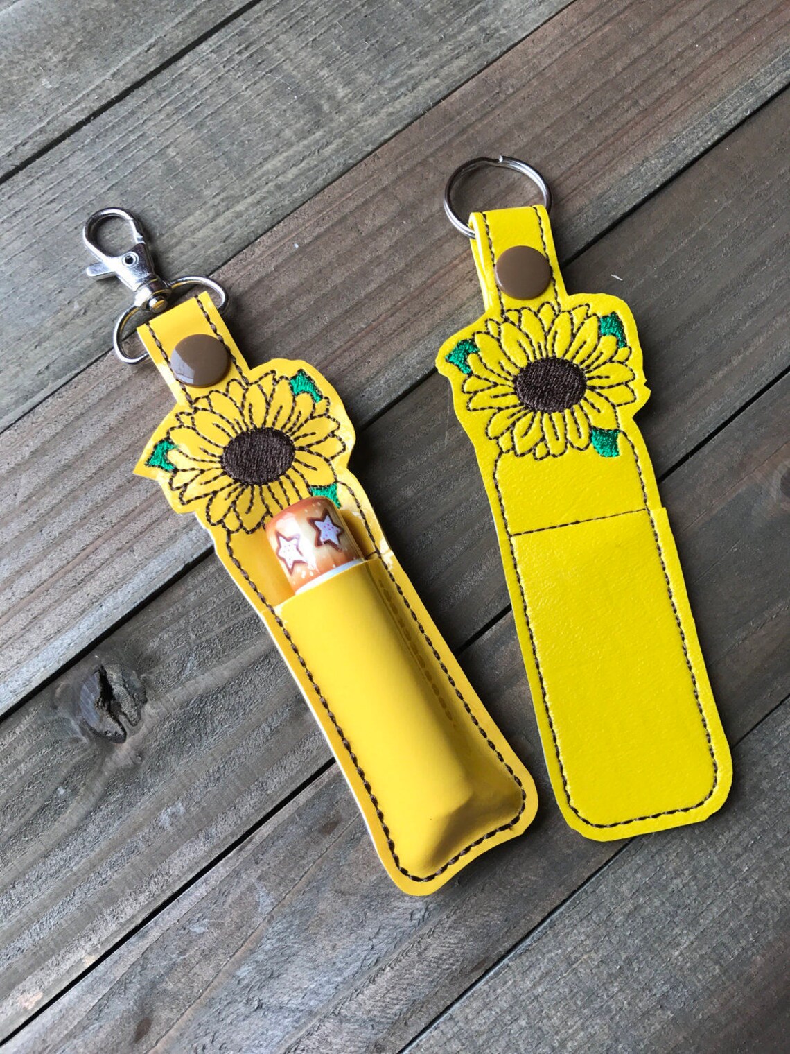 Lip Balm Holder Lip Balm Keychain Lip Balm Cozy Chapstick - Etsy