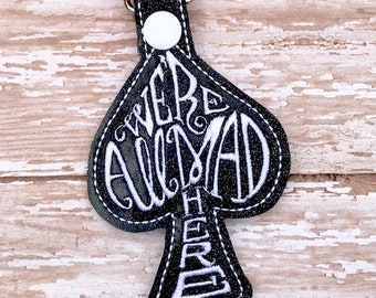 Alice in Wonderland Keychain | Etsy