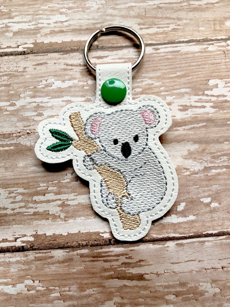 Koala Keychain Koala Key Chain Koala Bear Keychain Koala - Etsy