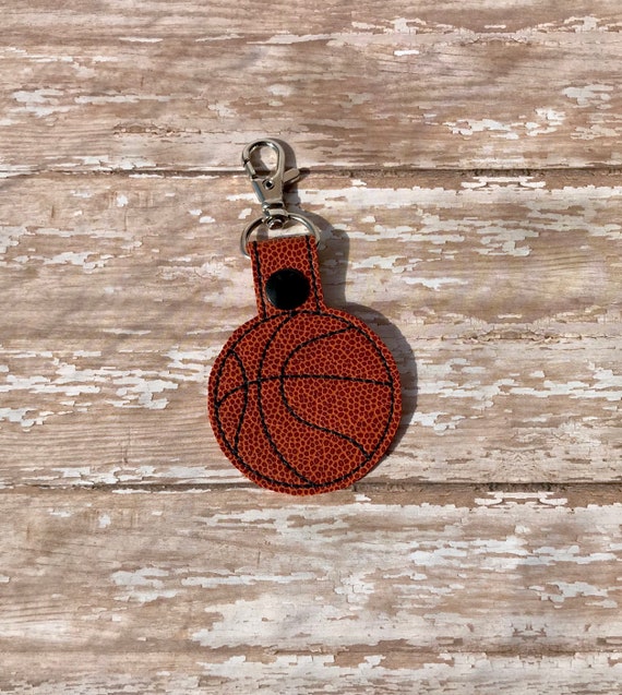 Basketball Keychain Basketball Team Gift Basketball Key Fob | Etsy