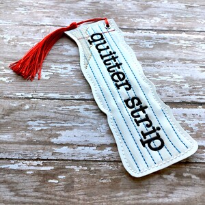 Quitter Strip Bookmark, Quitter Strip Book Mark, Quitter Strip Page ...