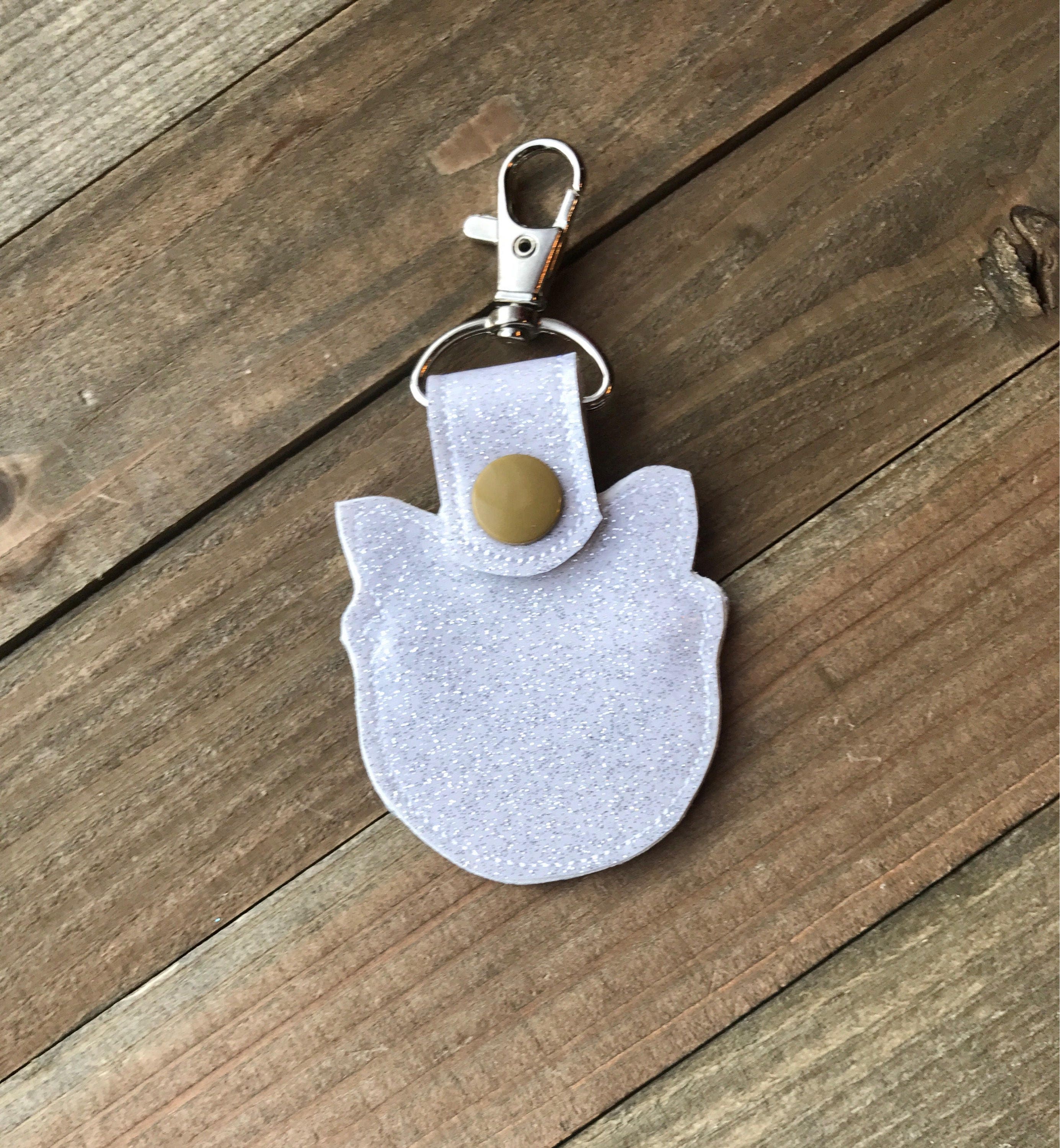 Unicorn Keychain Unicorn Key chain Cute Unicorn with Flower | Etsy