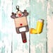 Christmas Inhaler Holder, Reindeer Inhaler Keeper, Reindeer Inhaler Bag ...