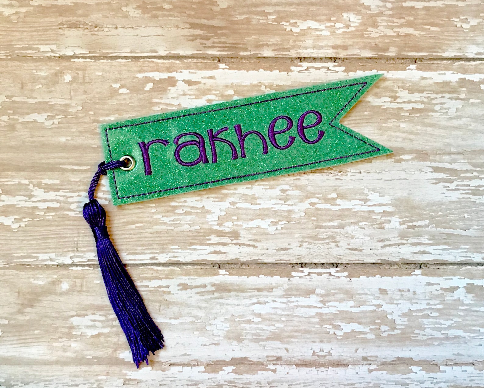 Personalized Bookmark With Tassel, Personalized Name Book Mark ...