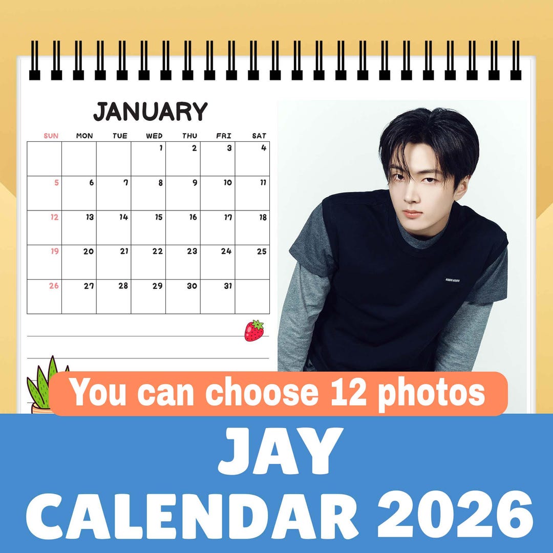 Jay Enhypen 2026 Desk Calendar Size 6*8inches Enhypen Gift/christmas ...