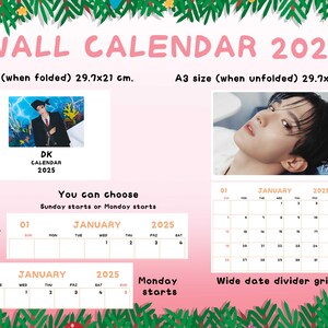 DK Calendar 2025 / Seventeen Calendar 2025 / DK Seventeen Wall Calendar ...
