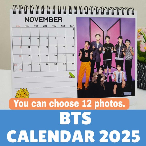 Bts Calendar - Etsy