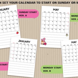 Han Stray Kids Wall Calendar 2025 Size A4 Kpop Calendar 2025, Han ...