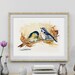 Home Decor Wall Art, Birds Watercolor Instant Download, Gift for Her ...