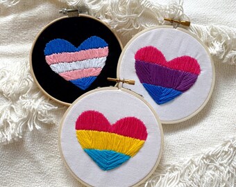 Gay Asexual Embroidery - Etsy